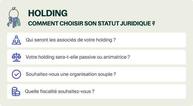 Choisir le statut d’une holding : le guide complet